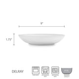 Delray Set of 4 Pasta Bowls – Mikasa