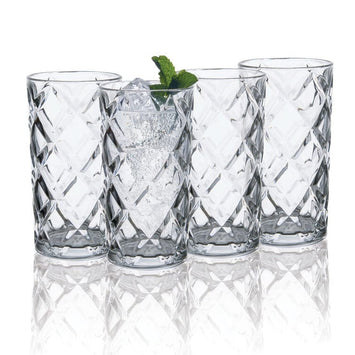 Crystal Highball Glass Sets & Monogram Highball Glasses - Mikasa