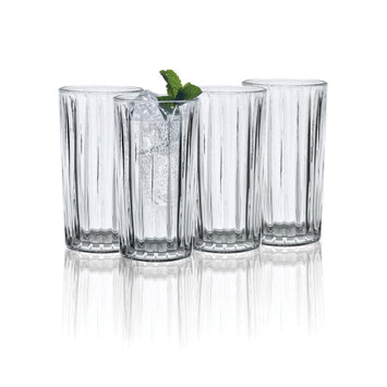 Crystal Highball Glass Sets & Monogram Highball Glasses - Mikasa