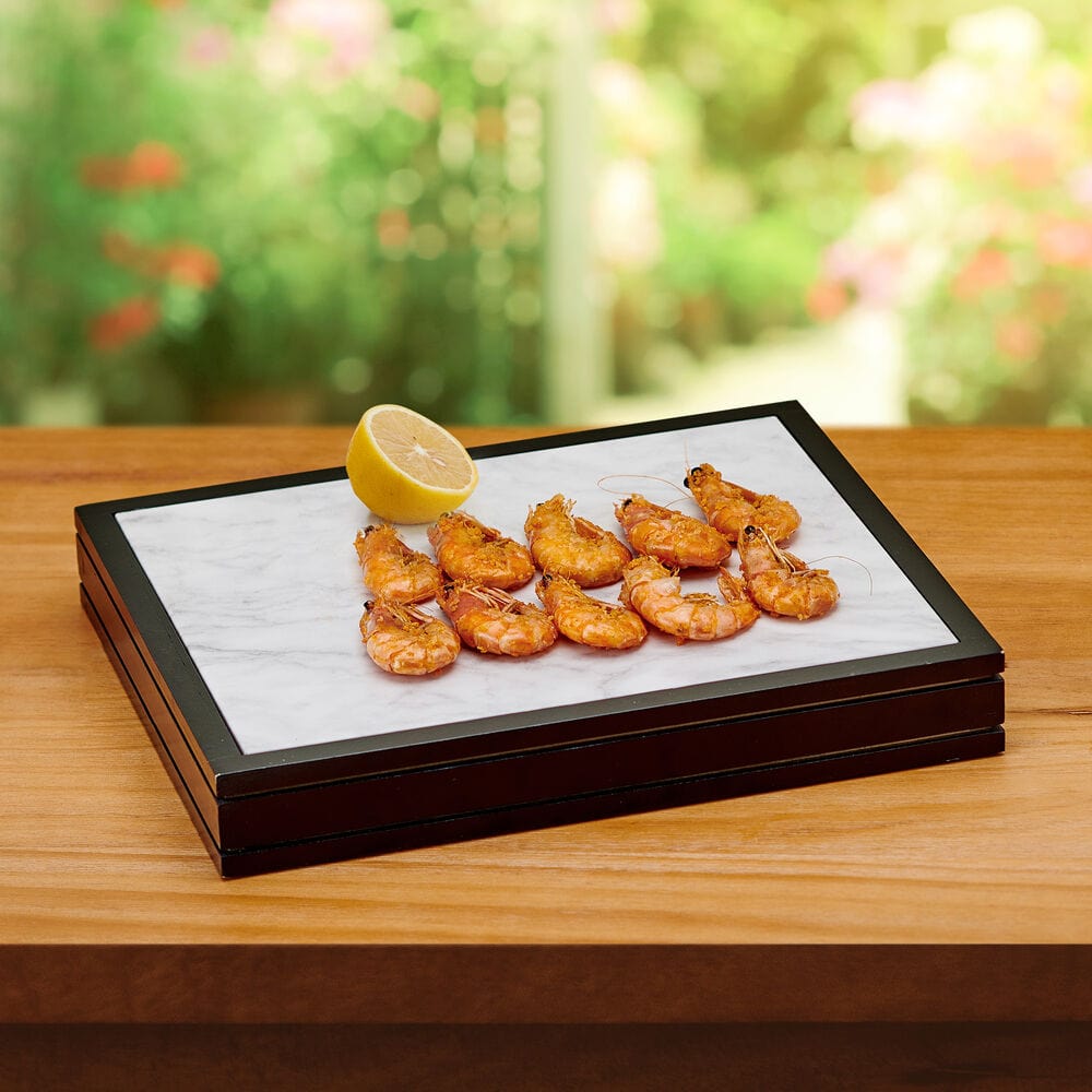 Freezable Cooling Serve Tray with Wood Base – Mikasa