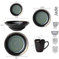 Jade Dinnerware Set