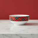 Tartan Red Fruit Bowl