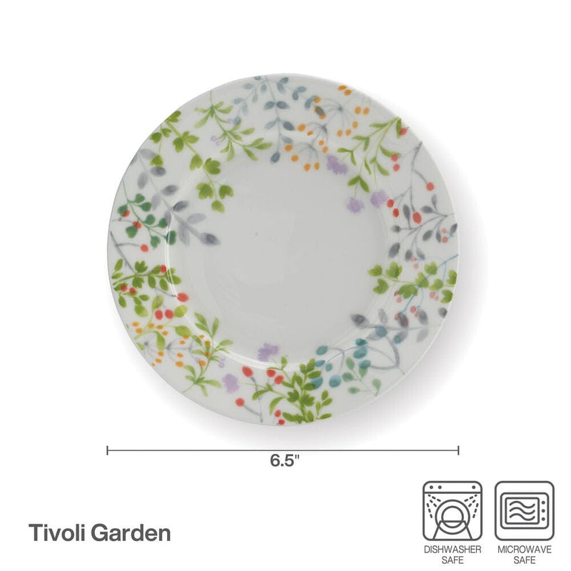 Tivoli Garden Set of 4 Appetizer Plates