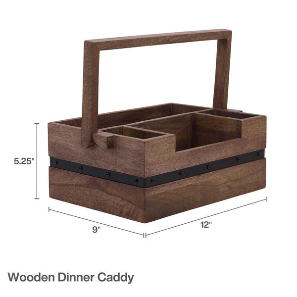 Rustic Hostess Flatware Storage Caddy