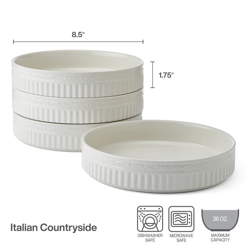 Italian Countryside® Set of 4 Pasta Stackable Bowls