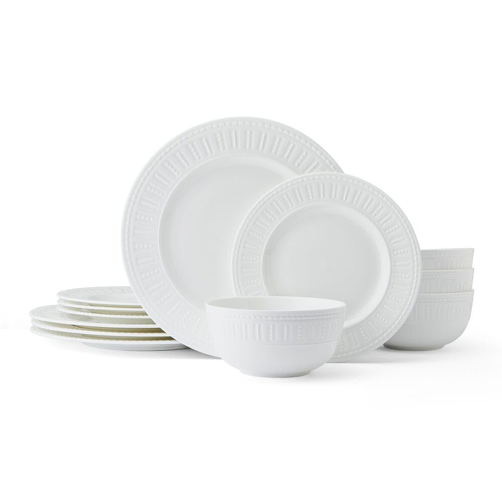 Miles 12 Piece Dinnerware Set, Service for 4 – Mikasa