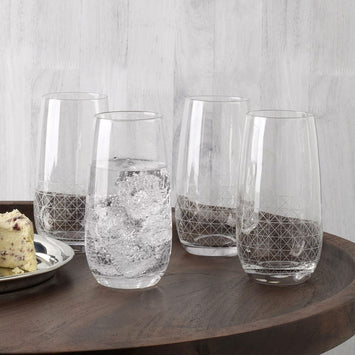 Crystal Highball Glass Sets & Monogram Highball Glasses - Mikasa