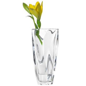 Cassia 12 Inch Crystal Vase