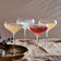 Cheers® Set of 4 Coupe Cocktail Glasses