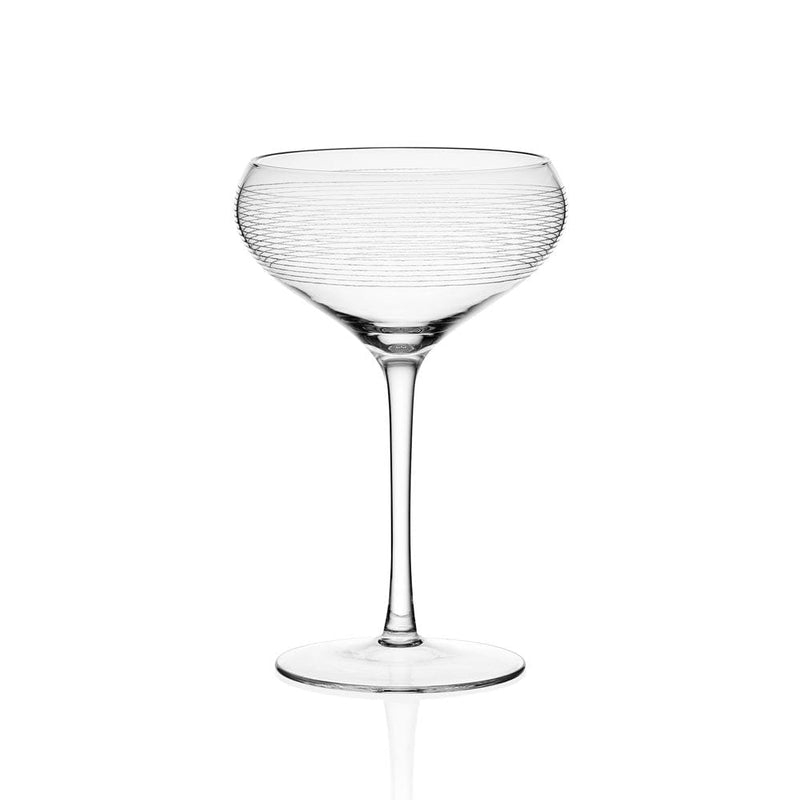 Cheers® Set of 4 Coupe Cocktail Glasses
