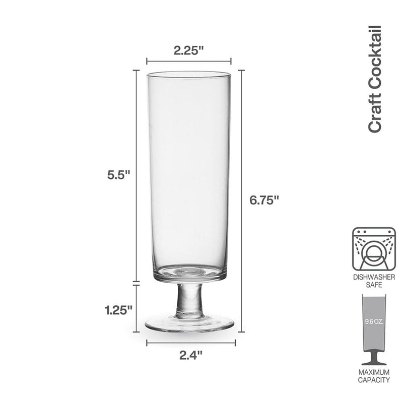 Craft Cocktail Set of 4 Spritzer Glasses