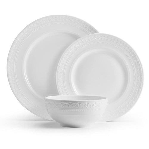 Crown 18 Piece Dinnerware Set, Service for 6
