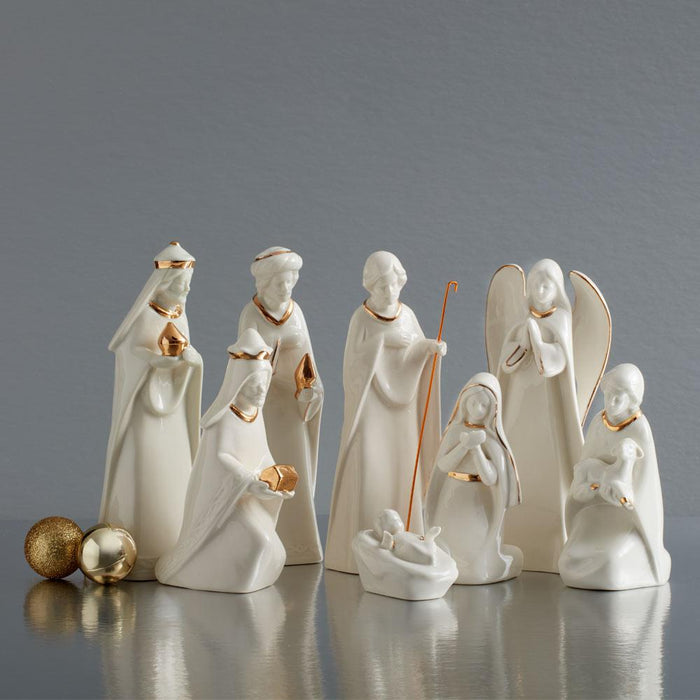 Holiday Splendor 8 Piece Nativity Set
