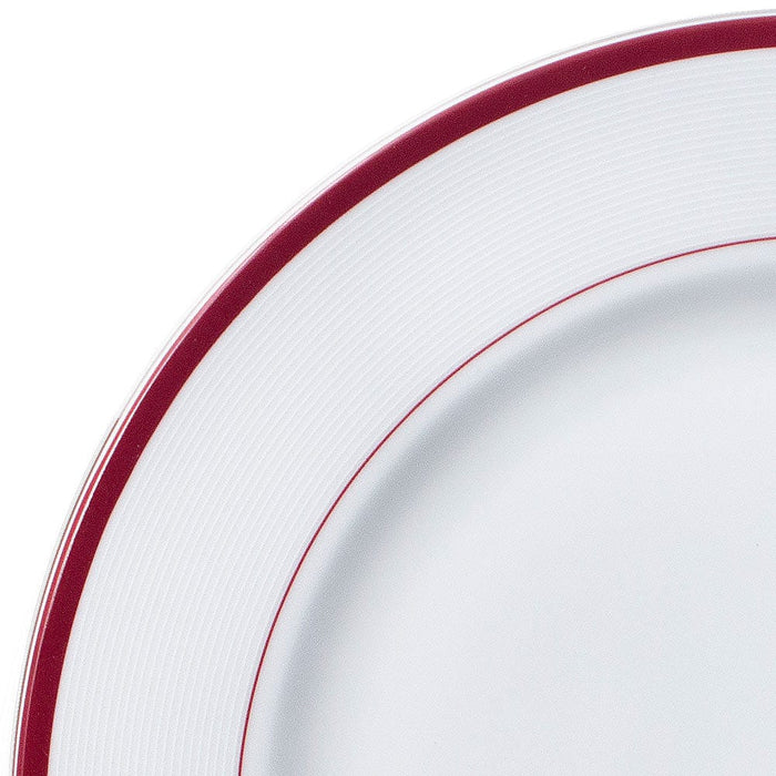 Jet Set Red Set of 4 Dinner Plates