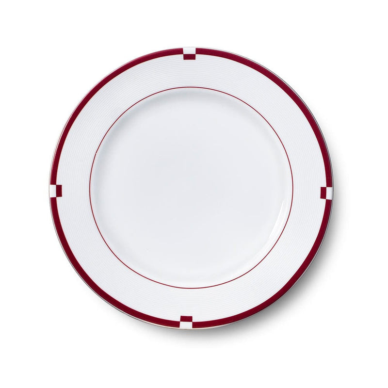 Jet Set Red Set of 4 Salad Plates