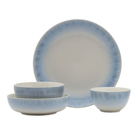 Logan Blue 32 Piece Dinnerware Set, Service for 8