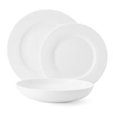Lucerne White 12 Piece Dinnerware Set, Service for 4 – Mikasa