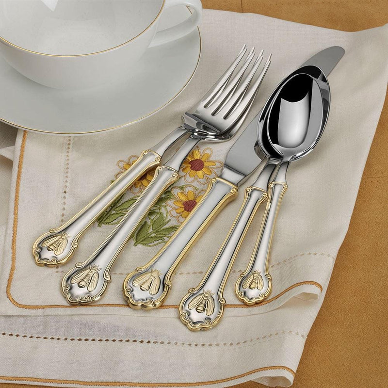Gold Accented Flatware