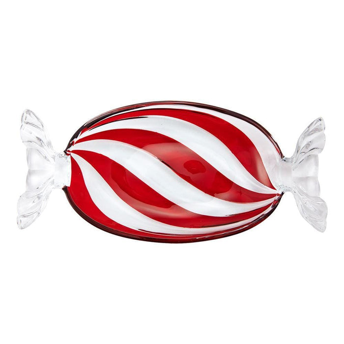Peppermint Twist Holiday Candy Dish