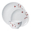 Red Berries 12 Piece Dinnerware Set, Service for 4
