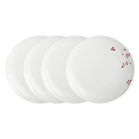 Red Berries Set of 4 Dinner Plates – Mikasa