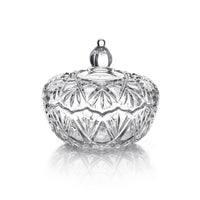 Saturn Glass Covered Candy Dish