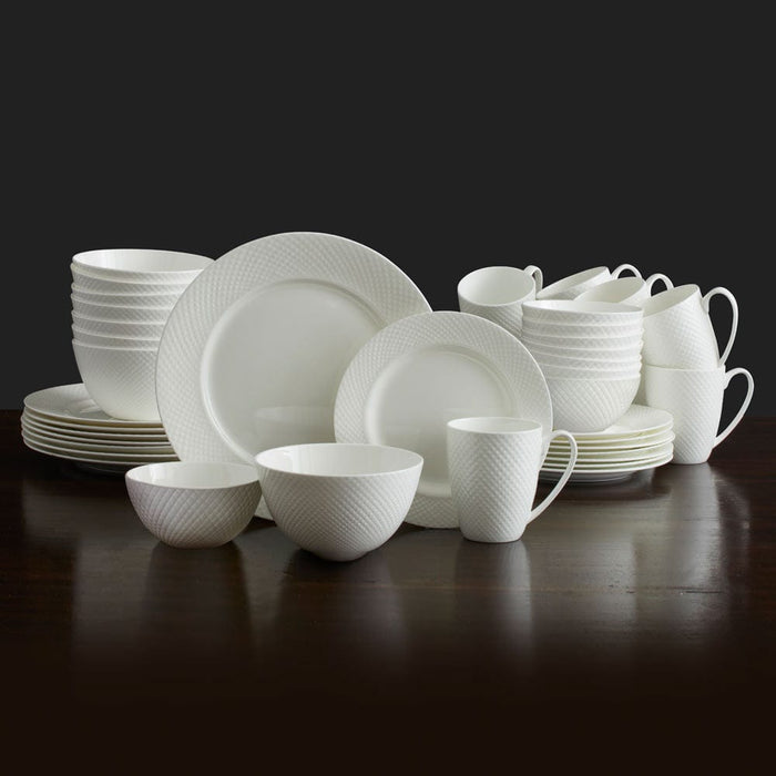 Fine China Dinnerware Sets for 8, 32 Piece Dinnerware Sets - Mikasa