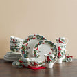 Winter Cardinal 24 Piece Dinnerware Set, Service for 6